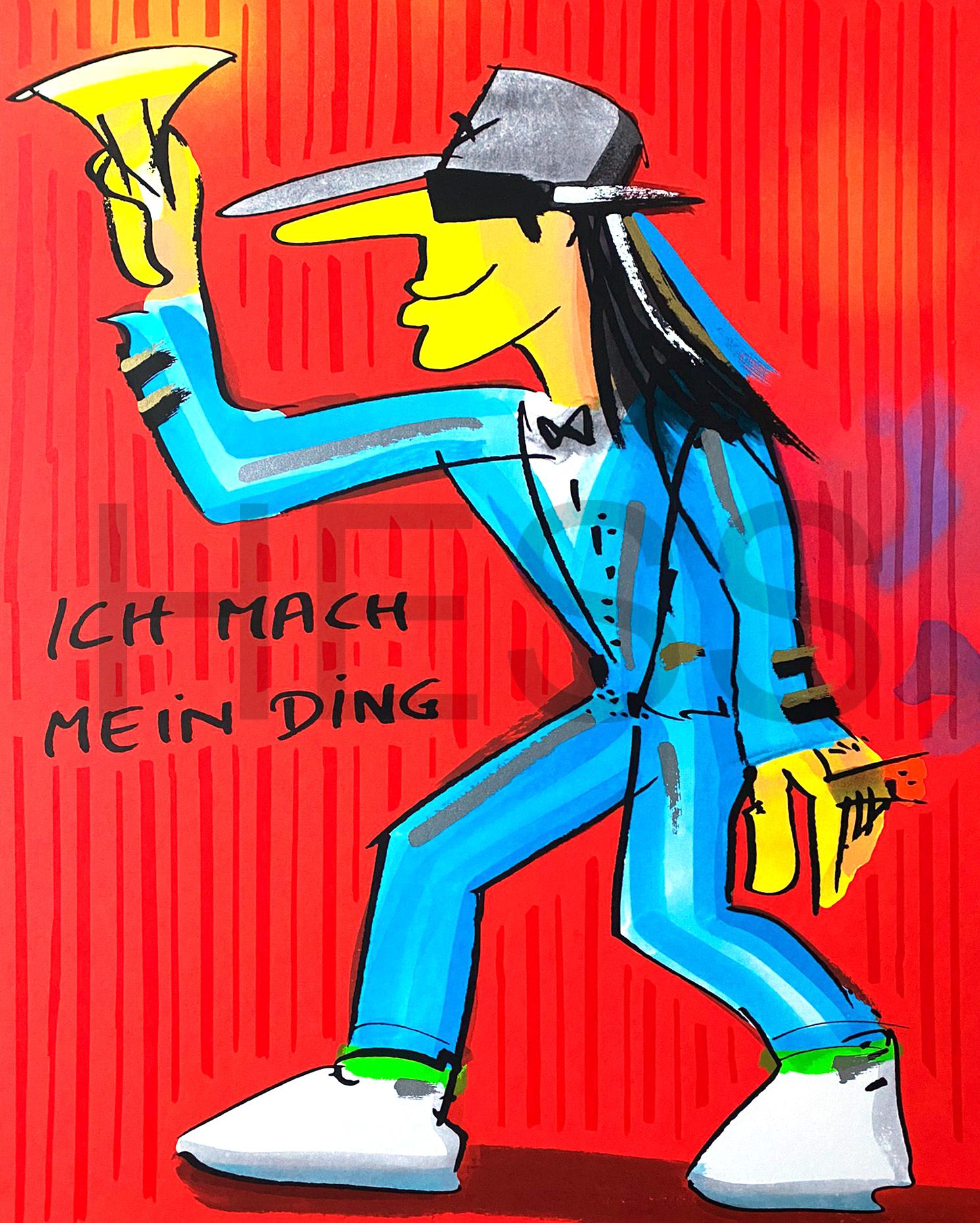 Udo-Lindenberg-Ich-mach-mein-ding-2023-42×56 – Galerie & Kunsthandlung HESS